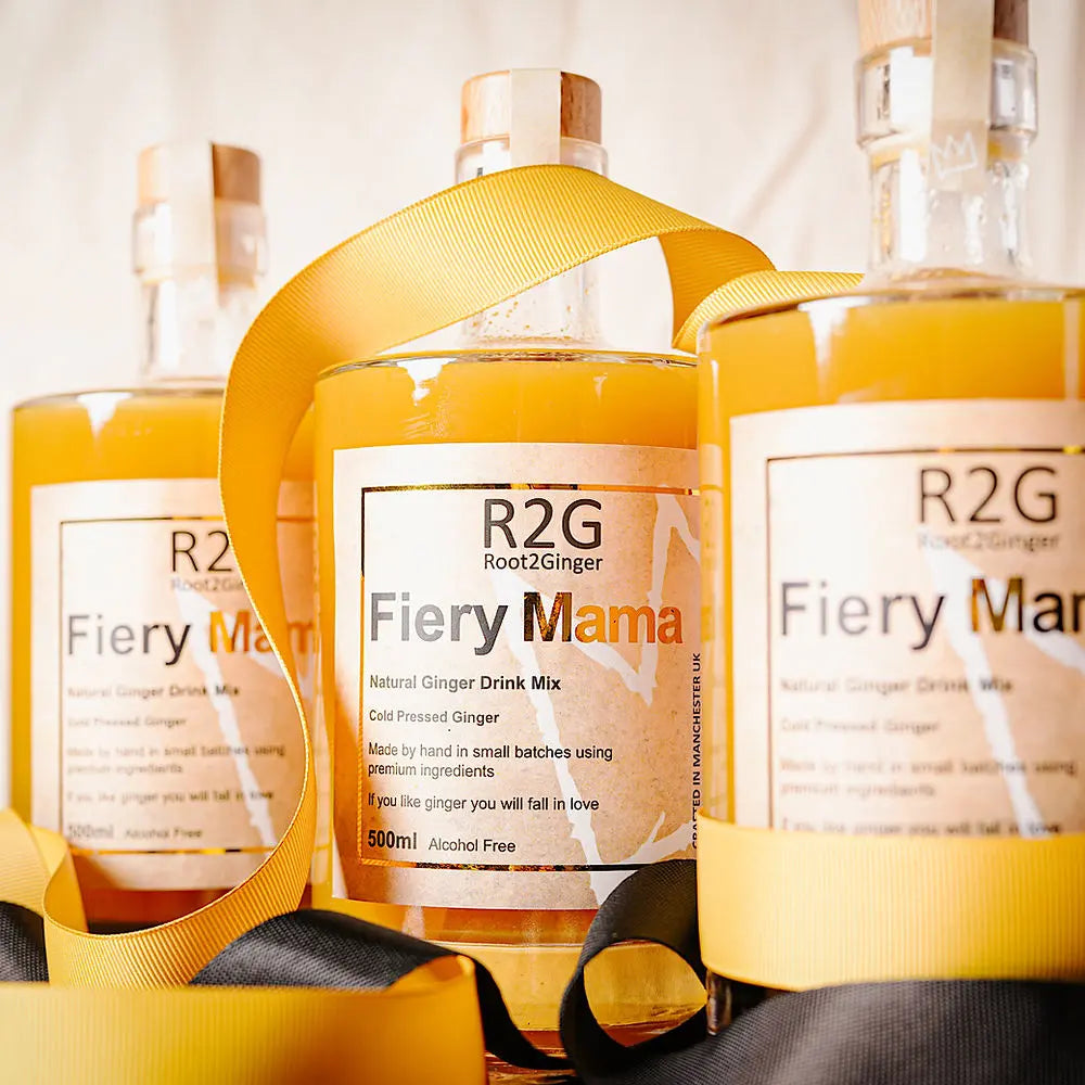 R2G Fiery Mama - Natural Ginger Drink – Root2Ginger